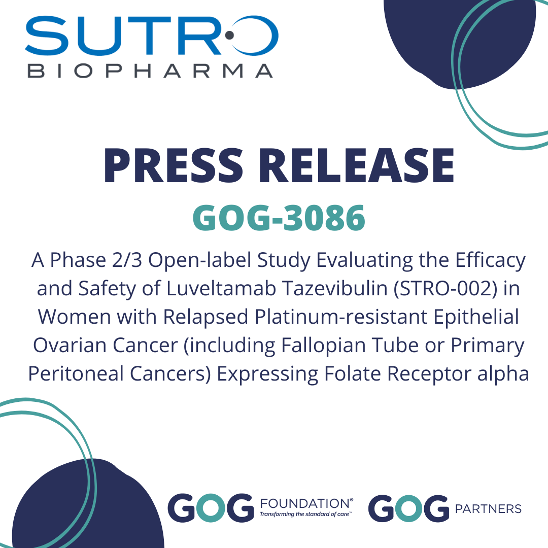 GOG-3086 (REFRaME-01) Press Release - GOG