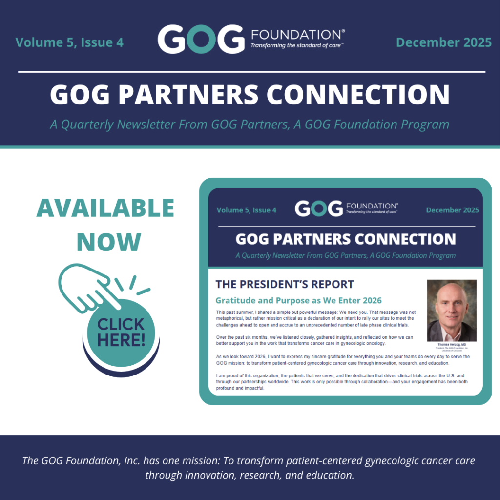 GOG Partners Connection Quarterly Newsletter - December 2025 - GOG