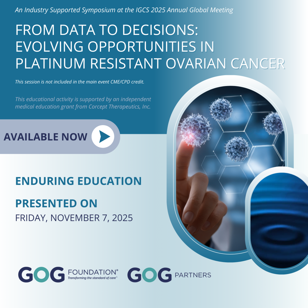 From Data to Decisions: Evolving Opportunities in Platinum Resistant ...